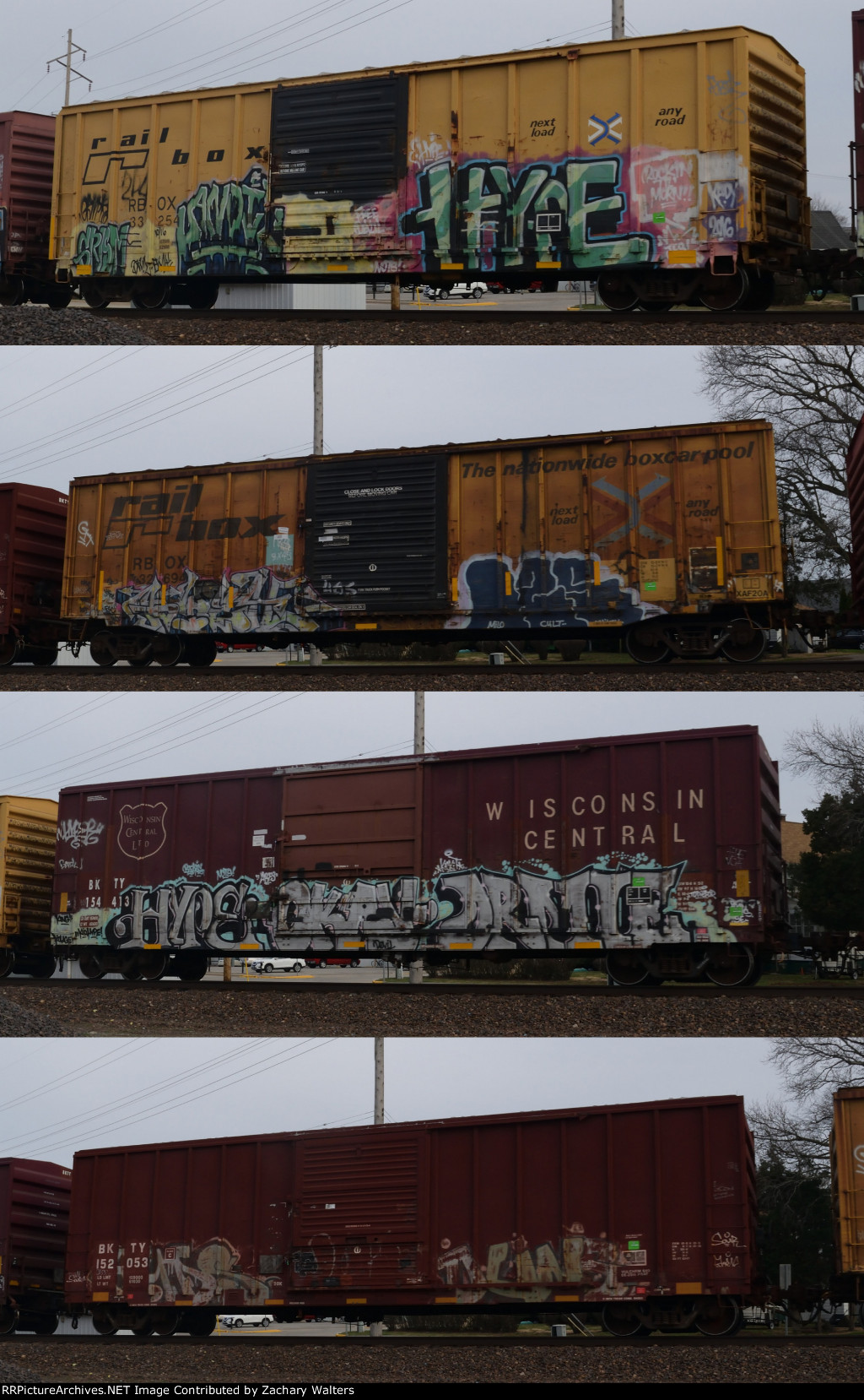 RBOX and BKTY Boxcars